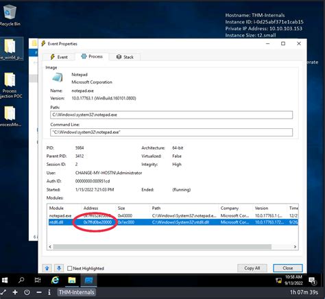 tryhackme writeup windows internals rené und it sec