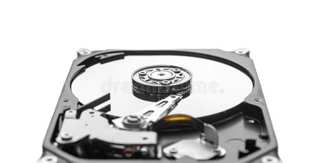 Open Hard Disk Drive Stock Photo Image Of Inside Drive