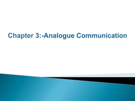 Comparison Of Amplitude Modulation Techniques Pptx Computer Networking Computing
