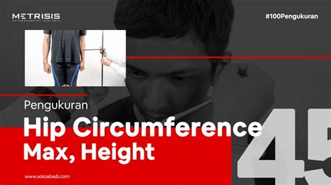 Maximum Height Of Hip Circumference Measurement Using Portable