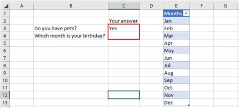 How To Create Drop Down List On Excel