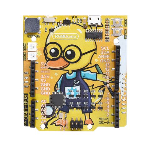 Rgbduino Uno V11v12 Development Board Atmega328p Chip Micro