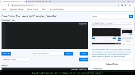 آموزش زیباسازی کدهای جاوا اسکریپت با ابزار آنلاین نماشا