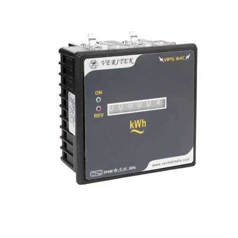 Veritek Vips 84c Counter Type Energy Meter At ₹ 1750 Piece Energy Meter Counter In Raipur Id