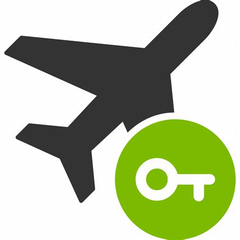 Access Key Airplane Login Open Password Security Unlock Icon Download On Iconfinder