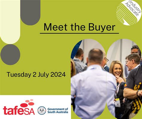 Tafe Sa Will Be At Our Meet The Buyer Event On Tuesday 2nd July Did