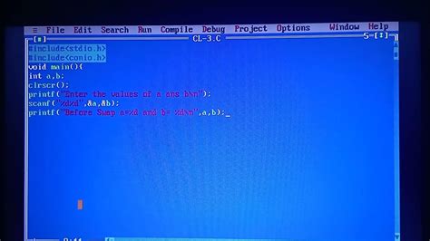 C Language Program To Swapping Two Numbers Without Using Third Vriables | Turboc - YouTube