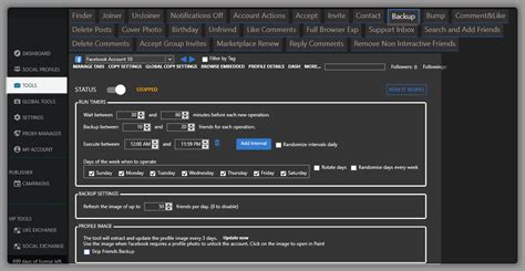 The Friends Backup Tool Su Social