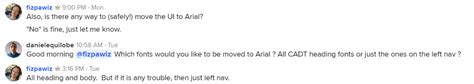 feat update all fonts to arial · issue 1011 · chia network cadt ui