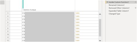 power query transform sample file for multiple w microsoft