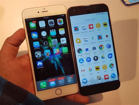 Google Pixel Vs Apple Iphone Fonearena Fone Arena