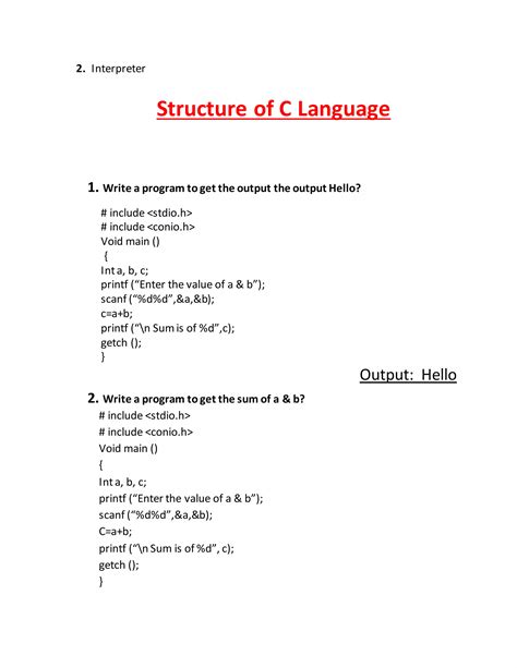 Best C Programming Solution Docx