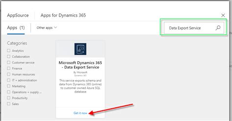 Understanding Data Export Service In Dynamics