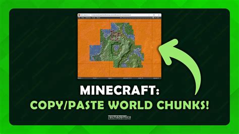 How To Copy Chunks From One World To Another Tutorial Youtube