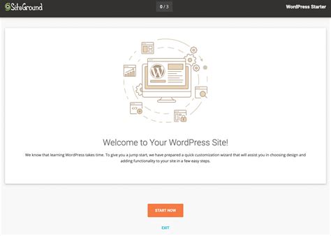Initial Wordpress Site Setup With Siteground Central Siteground Tutorials