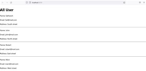 How To Fetch Api Call Using Json Server In Reactjs