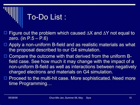 Geant 4 Detector Simulation Ppt