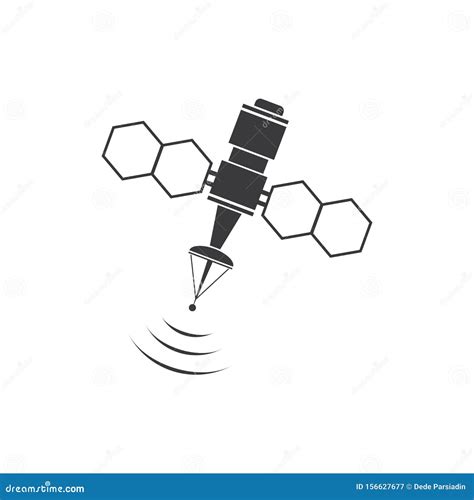 Satellite Icon Transmission Vector Illustration Stock Vector Illustration Of Internet Radio