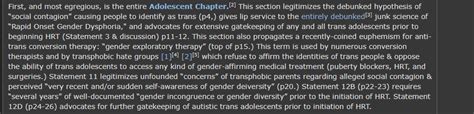 What Do Yall Think Of The New Wpath Guidelines Screenshot From Rmtf