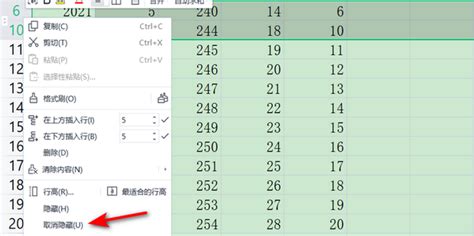 单元格隐藏了怎么让他显示出来 360新知