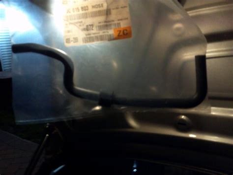 Coolant Bottle Overflow Line Issue 2006 W12 Anyone Else Seen This