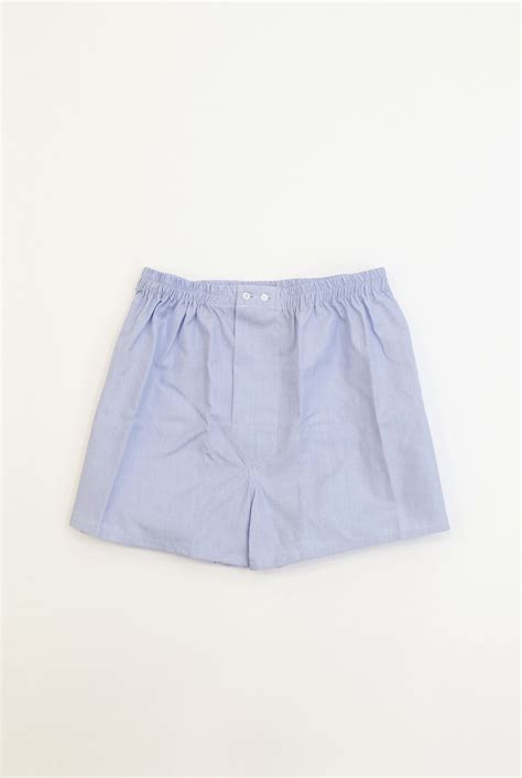 Light Blue Cotton Boxer Modesto Bertotto