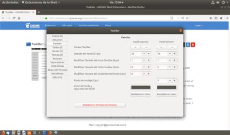 Taskbar Customize The GNOME Taskbar In Ubuntu