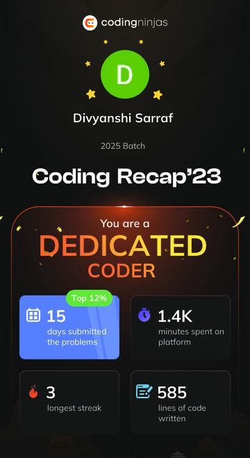 Divyanshi Sarraf On Linkedin My Yearly Stats