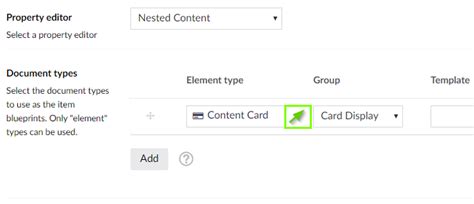 Can The Nested Content Elementtype Selector Open The Doc Type In An Infinite Editing Context