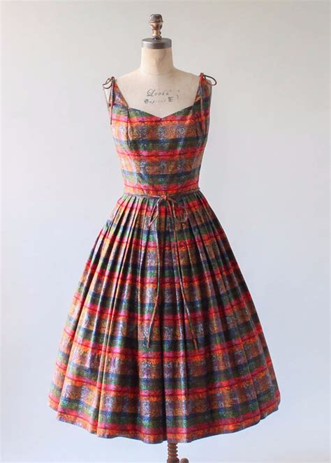 Vintage 1950s Palm Beach Summer Dress Raleigh Vintage