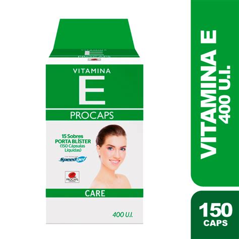 Procaps Vitaminas Y Suplementos Vitamina E 400 Ui Desde 71100