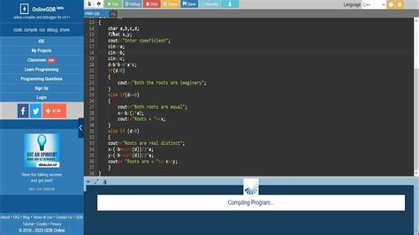 Factorial Program In C Roots Of Equation And Swapping Of Numbers