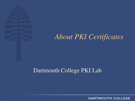 Ppt About Pki Certificates Powerpoint Presentation Free Download Id3277403