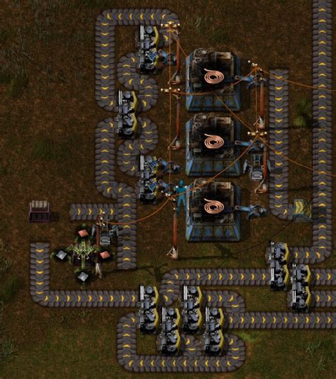Factorio Science Pack 2 Automation One Line In One Line Out Rfactorio