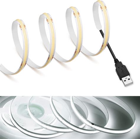 Amazon Com Lemonbest 2m Resin Flexible USB LED Lights Strip Ribbon 3528smd 120leds 5V