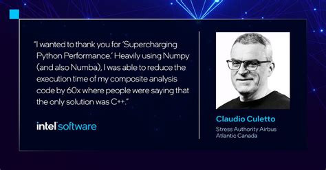 Intel Software On Linkedin Oneapi Programming Developer Python