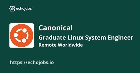 Canonical Is Hiring Graduate Linux System Engineer Qa Tooling Automation Remote Worldwide