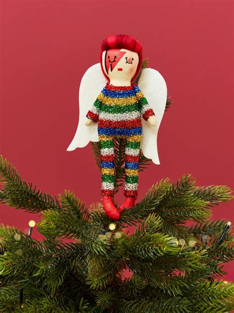 David Bowie Icon Tree Topper Holly Co