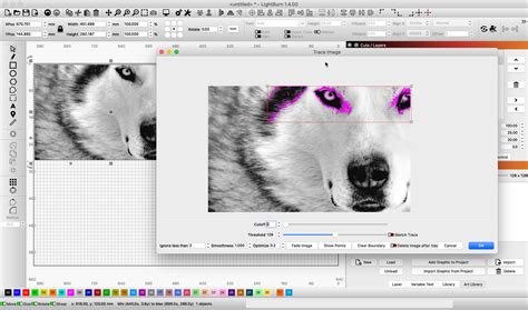 When Tracing An Object Its Showing Up Weird Lightburn Software
