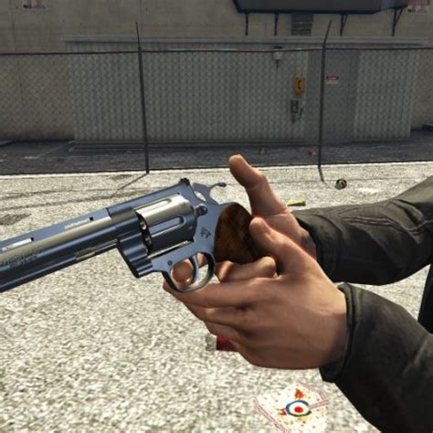 Colt Python Replace Animated V GTA Mod Colt Python Replace Animated V GTA Mod