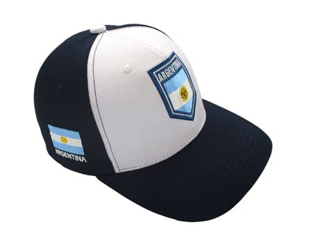 Gorra Con La Bandera Argentina Etsy