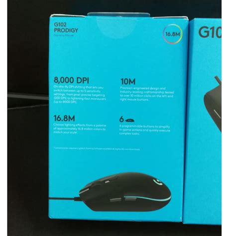 Logitech G102 Prodigy New Packaging Computers And Tech Parts And Accessories Mouse And Mousepads