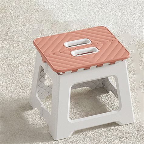 Ycandiee Home Folding Step Stool Heavy Duty Step Stools For Adults Compact Foot Stools