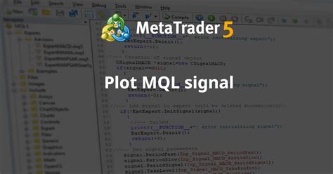 Free Download Of The Plot MQL Signal Script By Belido For MetaTrader 4 In The MQL5 Code Base