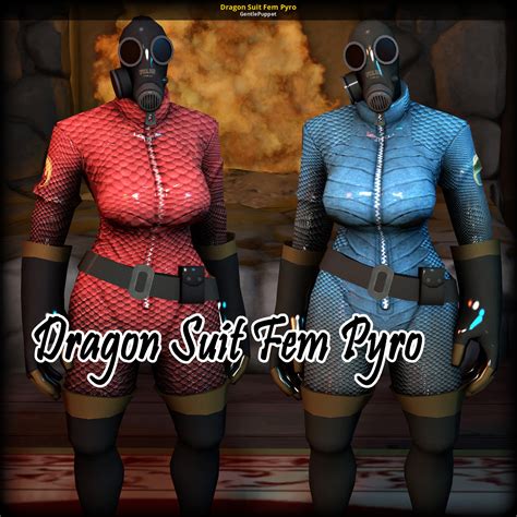 Dragon Suit Fem Pyro Mod For Team Fortress 2 Tf2 Mods