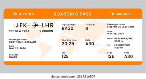 Vectores And Gráficos De Boarding Pass Para Descargar