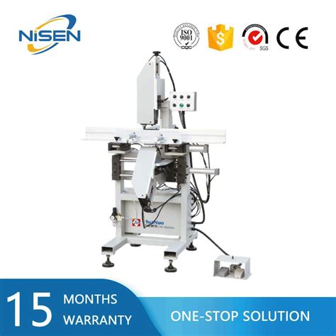 Jinan의 새로운 Cnc 창 제작 기계류 Upvc 드릴링 밀링 공구 3축 물 홈 밀링 기계 크x02 3 60 중국 기계 Cnc 기계