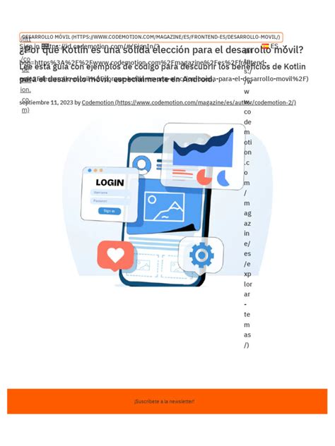 Porque Kotlin Pdf Software Multiplataforma Java Lenguaje De