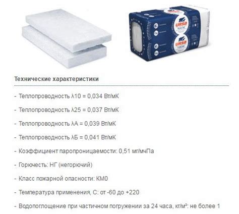 Утеплитель УРСА: отзывы, технические характеристики, размеры, цены
