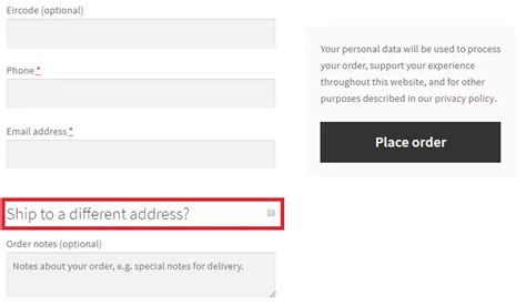Shipping Address Option Missing In Woocommerce Checkout How Do I